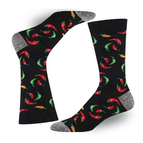 Red Hot Chilli Peppers on Socks - Josh Bach Limited